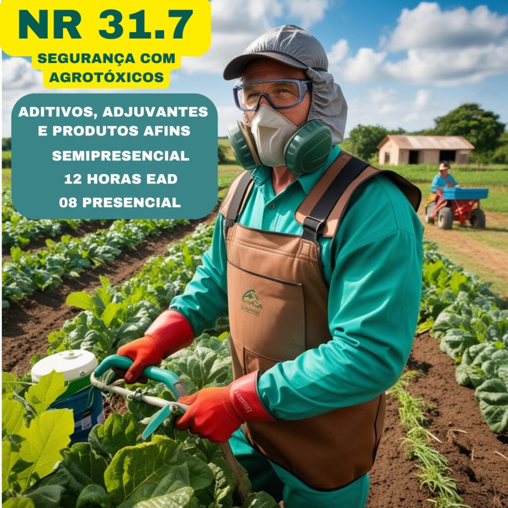 NR 31.7 – Segurança com Agrotóxicos, Aditivos, Adjuvantes e Produtos ...
